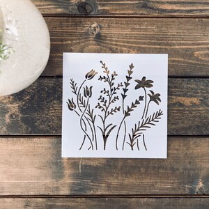 Spring Stencils, Reusable Spring Themed Stencils, Hello Spring Stencil ...
