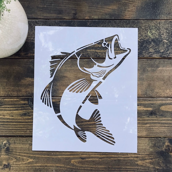 Fish Stencil - Etsy
