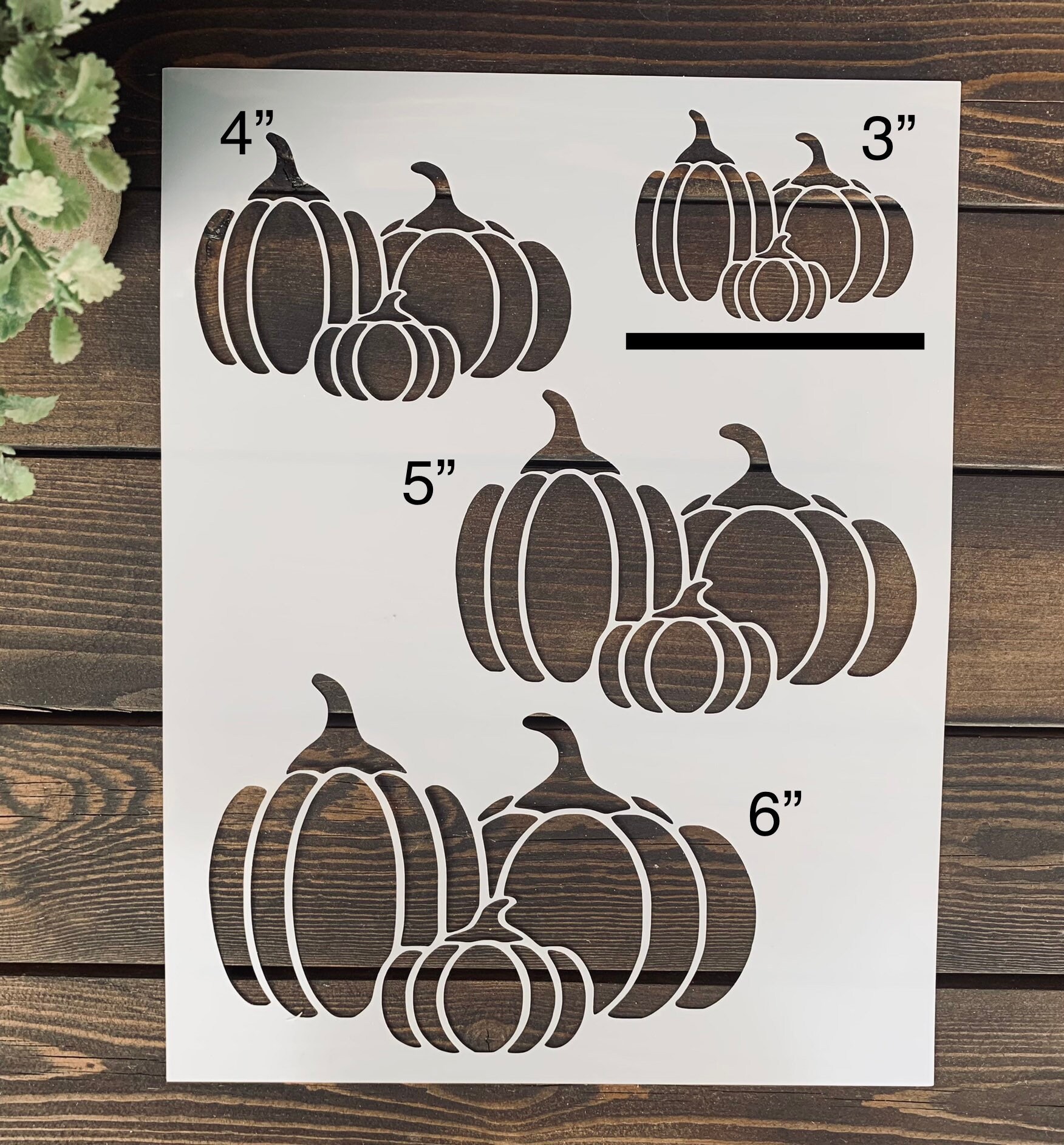 Stencil Pumpkin Stencil Sheet Pumpkin Patch Stencil DIY - Etsy