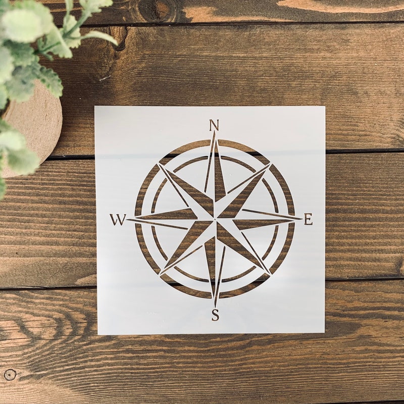 Compass Stencils - Etsy