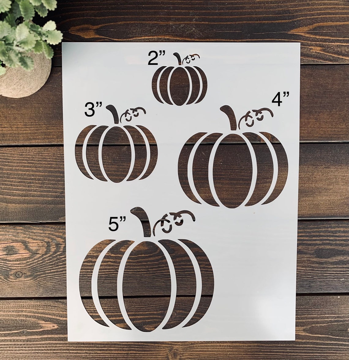 Stencil, Pumpkin Stencil Sheet, Fall Stencil, DIY Pumpkin , Gift for ...