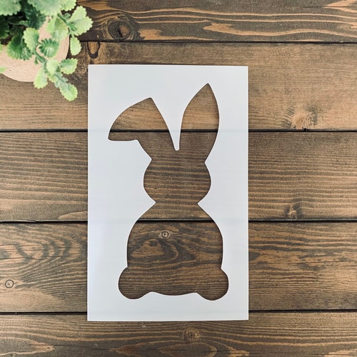 Stencil Reusable Bunny Stencil Easter Bunny Stencil Rabbit - Etsy