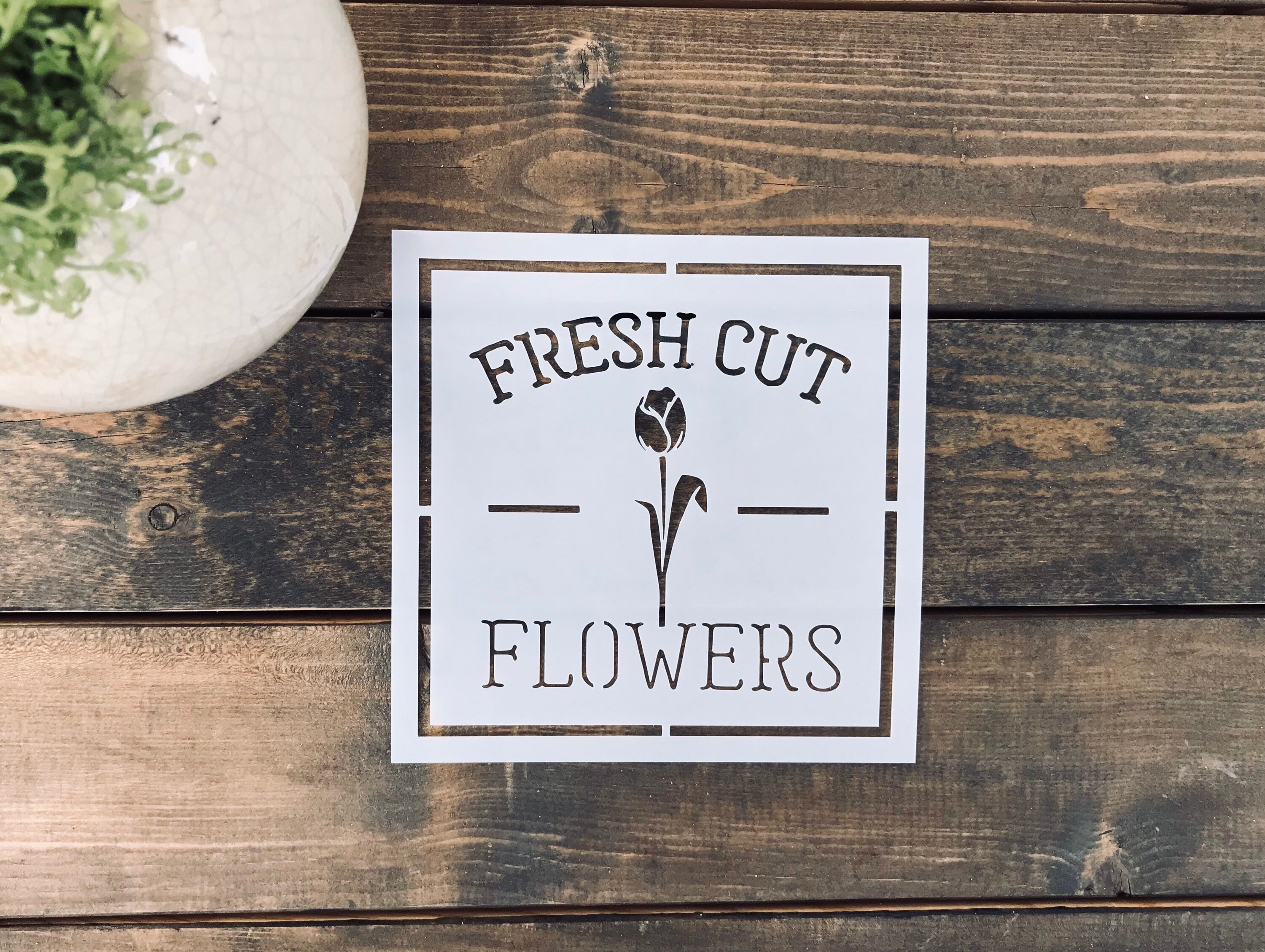 Spring Stencils Reusable Spring Themed Stencils Hello Spring - Etsy