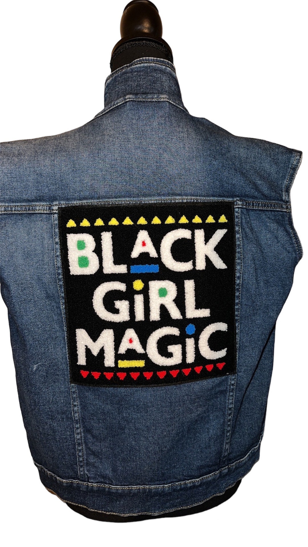 Black Girl Magic Vest - Etsy