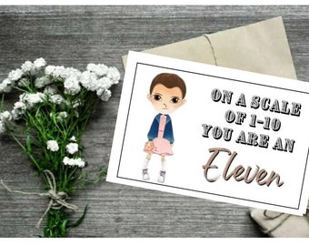 Stranger Card | Etsy