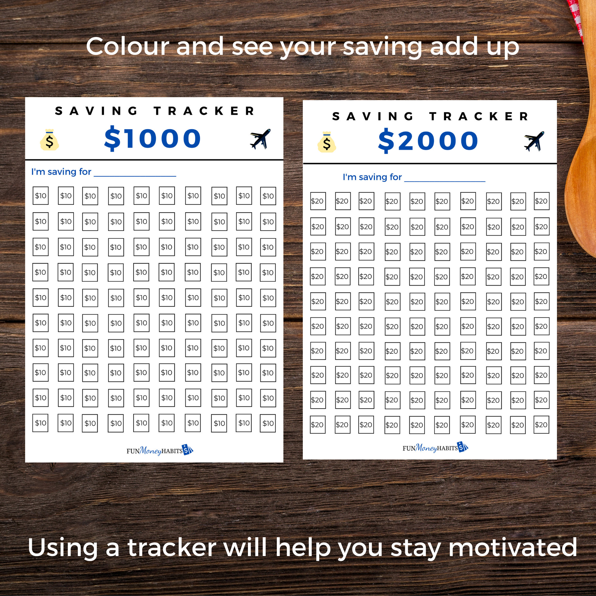Saving Tracker, Saving Workbook - Etsy