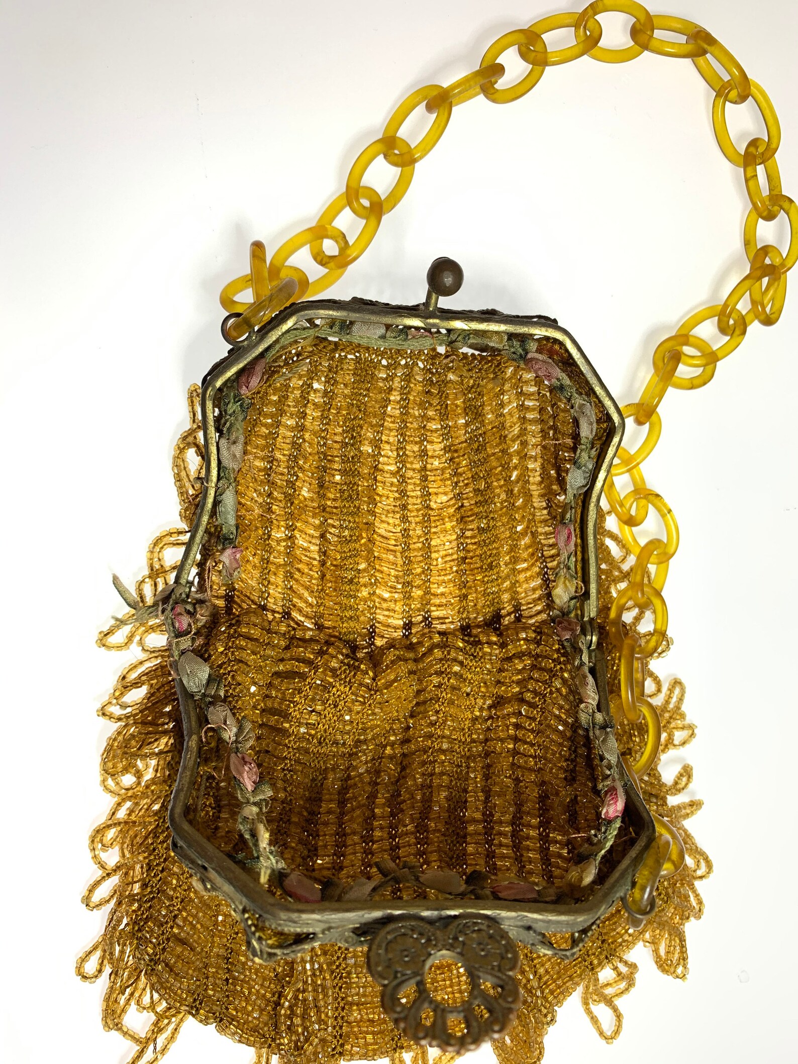 Vintage Celluloid Beaded Flapper Purse 1920s - Etsy
