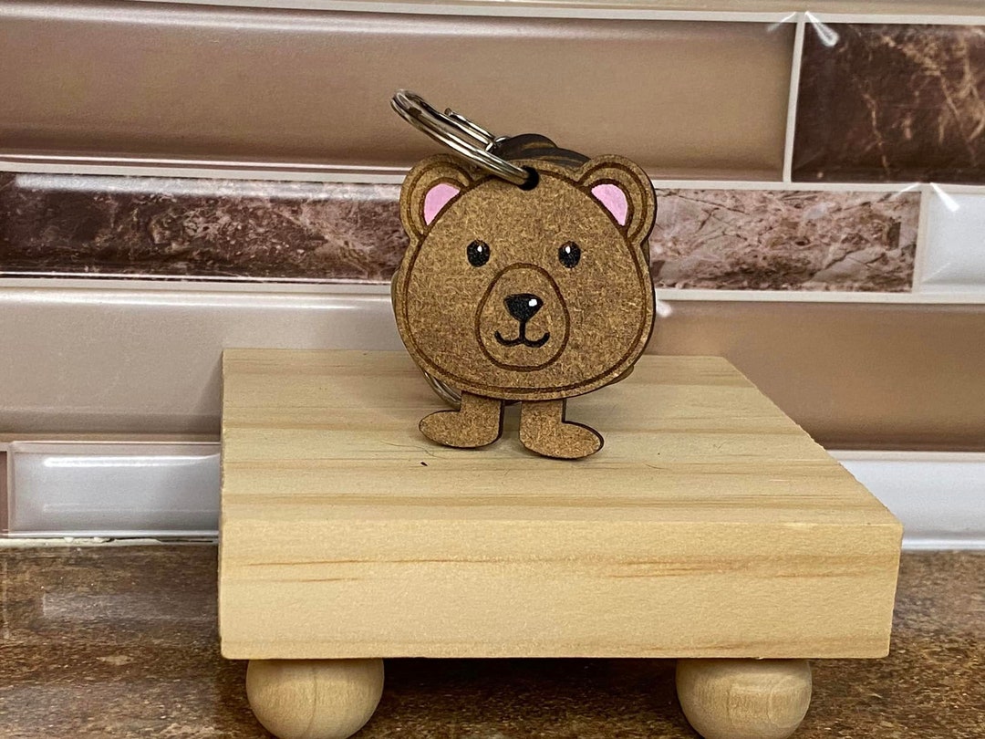 Animal Friends Standing Key Chains - BEAR - Etsy