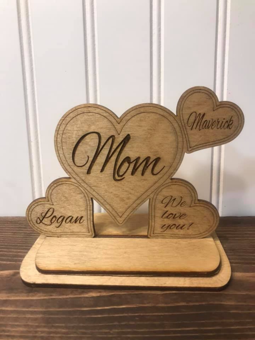 Engravable Hearts - up to 13 Names! - Etsy