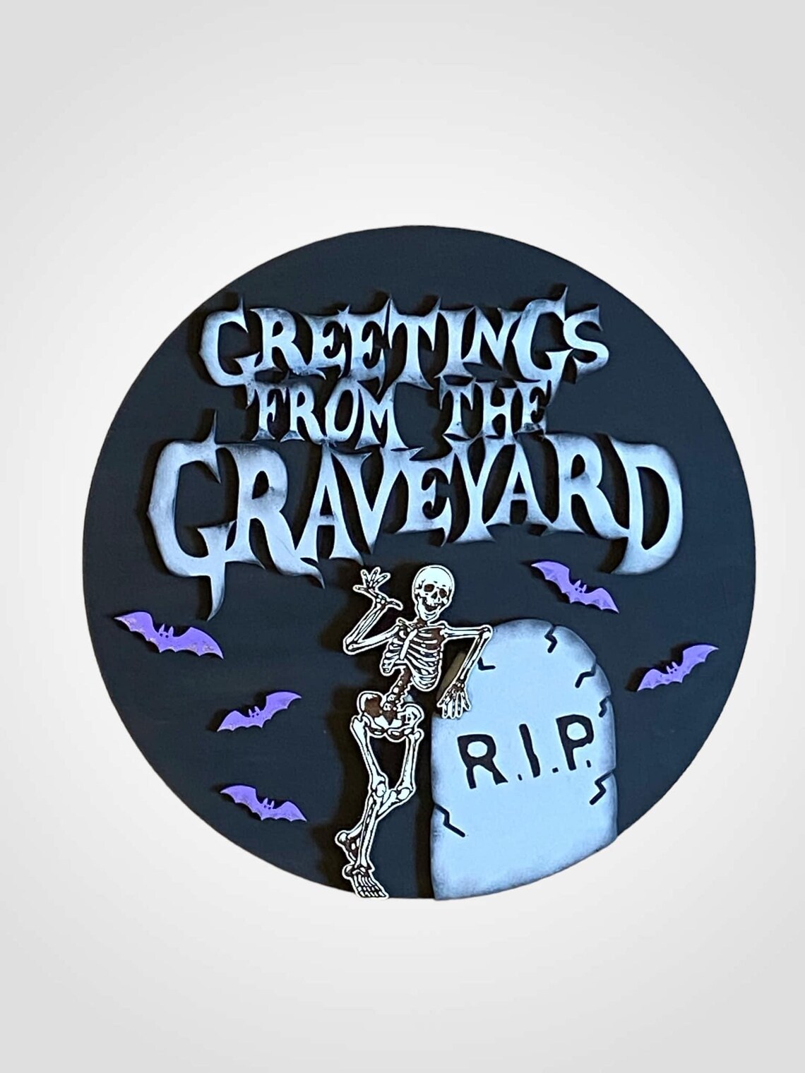 Greetings From the Graveyard - Etsy