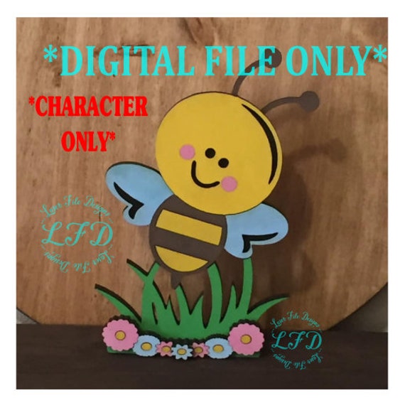 Freestanding Bumble Bee CHARACTER ONLY - Etsy