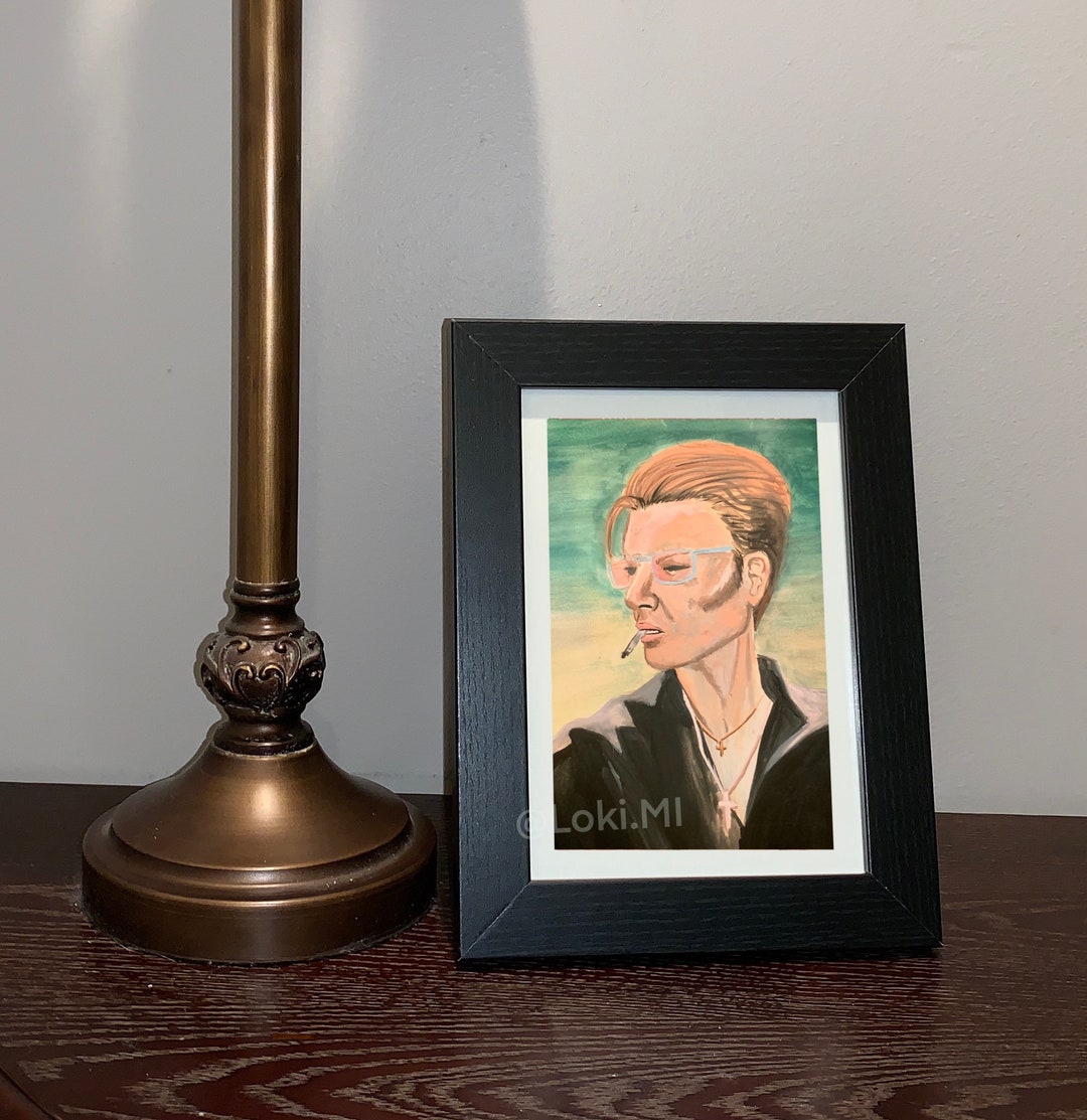 David Bowie Mini Print - Etsy