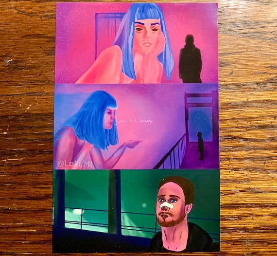 Bladerunner 2049 you Look Lonely Mini Print | Etsy