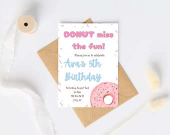 Donut Theme Template - Etsy
