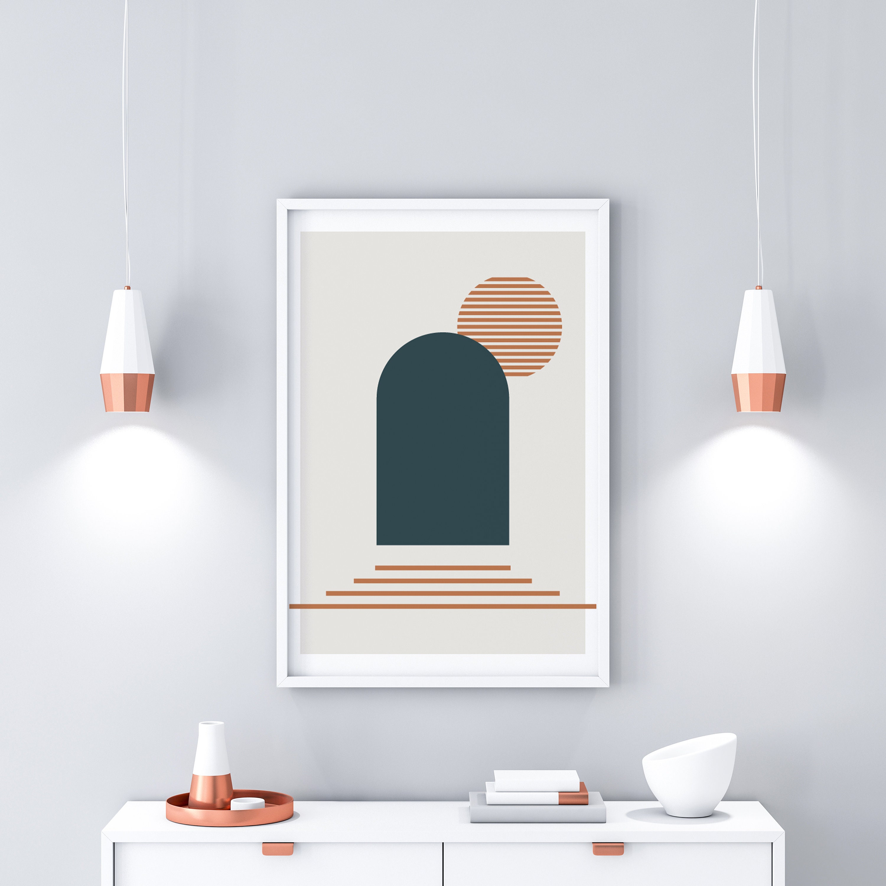Abstract Printminimalist Wall Artdigital DOWNLOAD - Etsy
