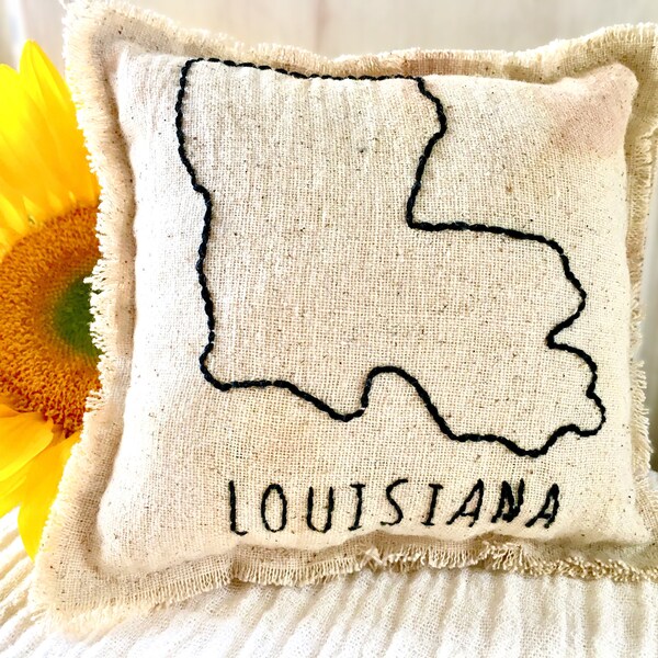 State Pillow - Etsy
