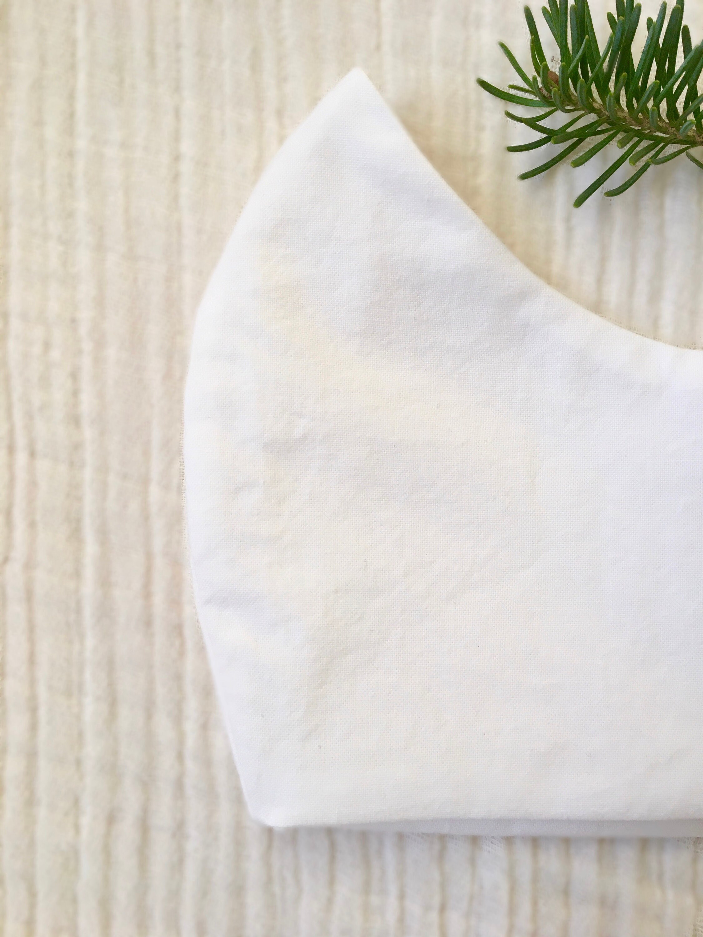 Solid White Face Masks Packs Available Filter Pocket - Etsy