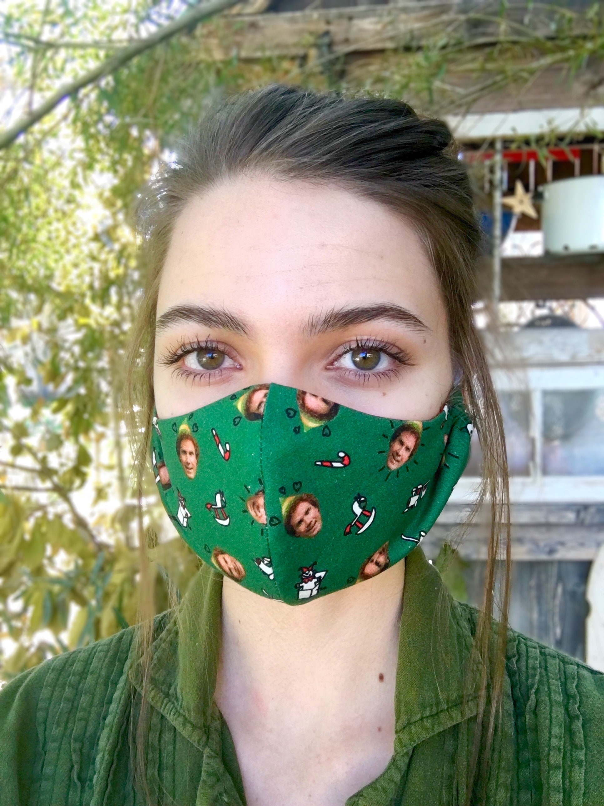 Buddy the Elf Christmas Family Matching Packs Face Mask - Etsy