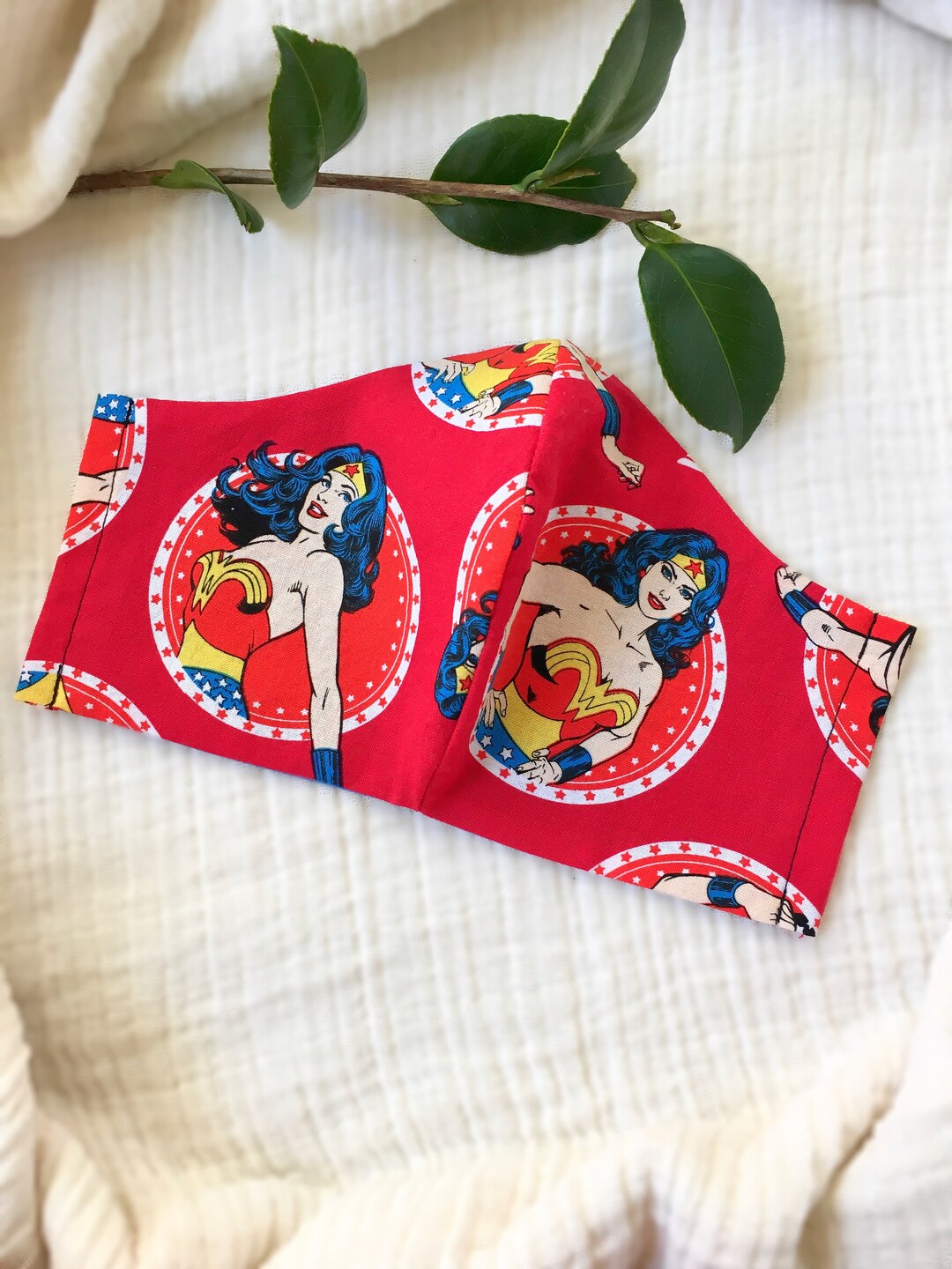 Wonder Woman, Face Masks, DC Superhero, Filter Pocket, Washable, 100% ...