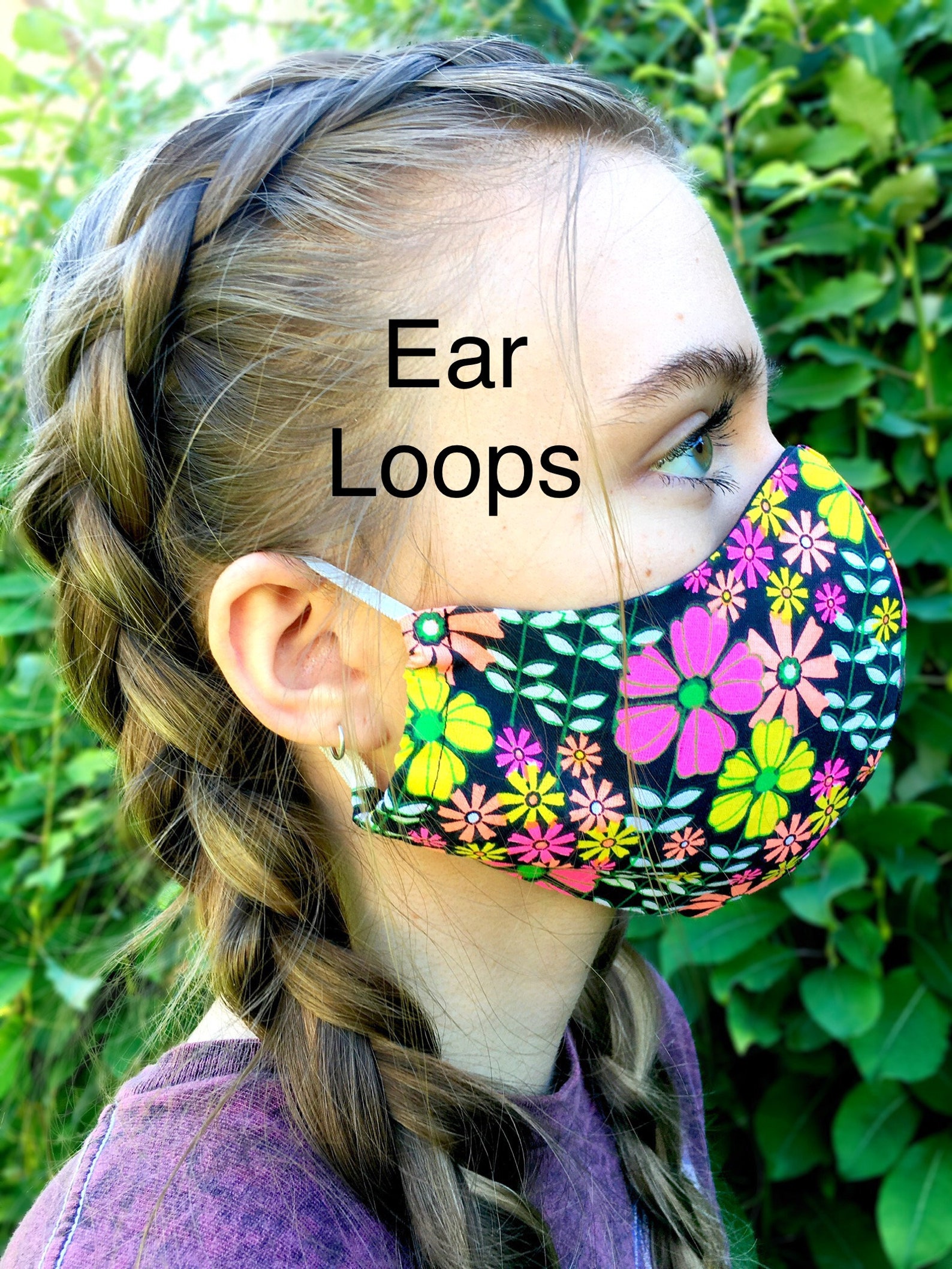 Neon 80's Retro Face Mask Many Designs Filter Pocket | Etsy