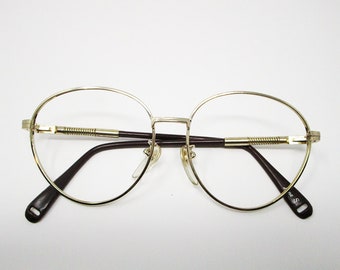 Round Golden Glasses - Etsy