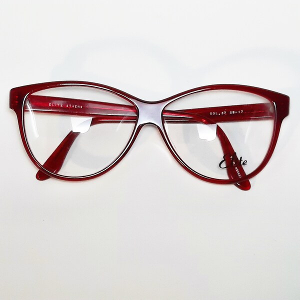Red Eyeglasses - Etsy
