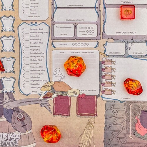 Bard Spell Slot Tracker Dnd 5e PDF | Etsy