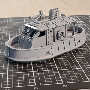 Hyperion Sump Boat Scifi Modular Vehicle Necromunda 40k - Etsy