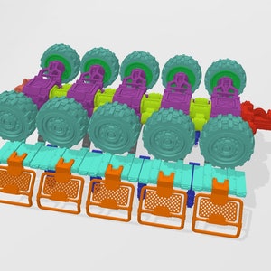 Colossus Heavy Transport Vehicle TRAILER ONLY Modular 28mm - Etsy