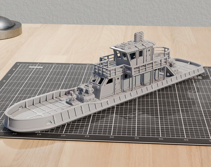 Hyperion - Sump Boat - Scifi Modular Vehicle - Necromunda - 40k - Etsy