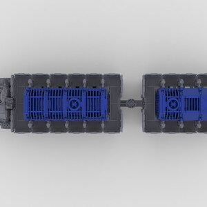 Linebreaker Prison Convoy Colossus Heavy Transport Vehicle and Crew ...