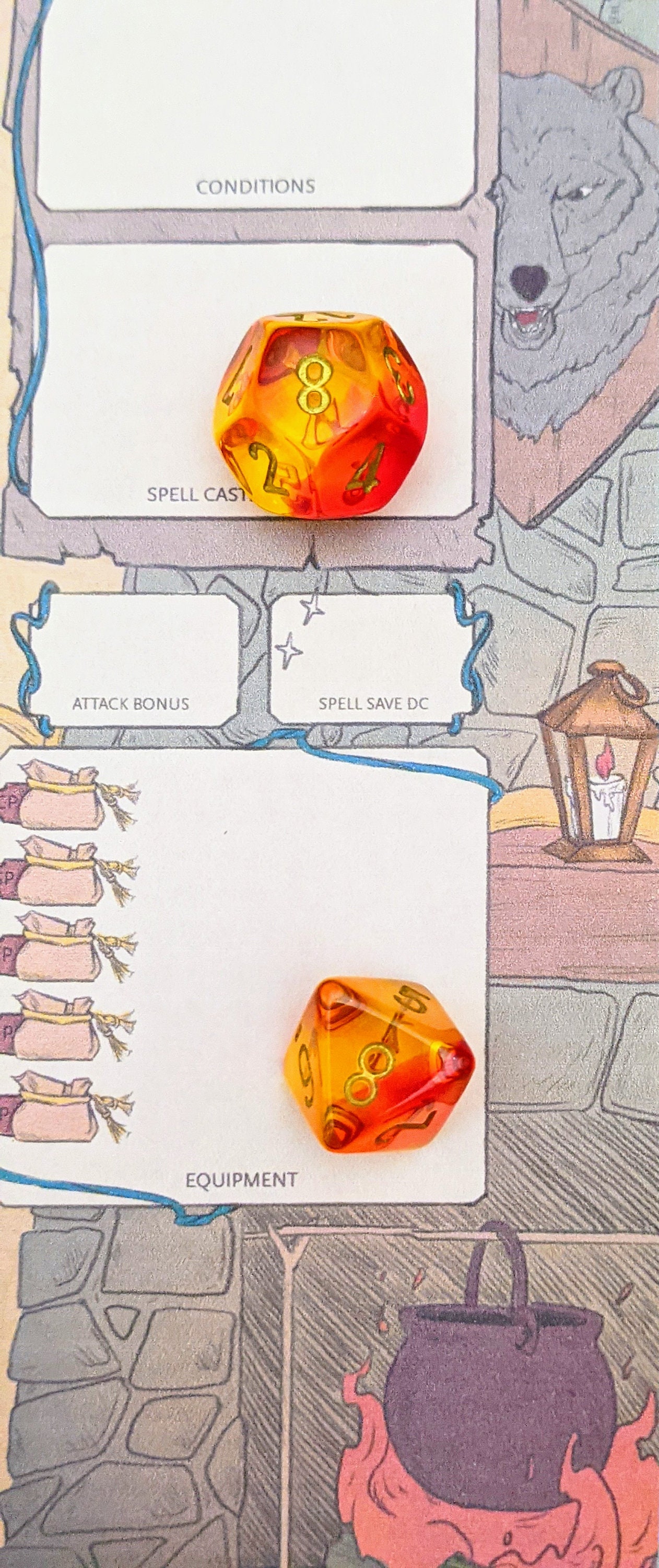 Cozy Inn Custom Character Sheet for Dnd 5e Dungeons and - Etsy