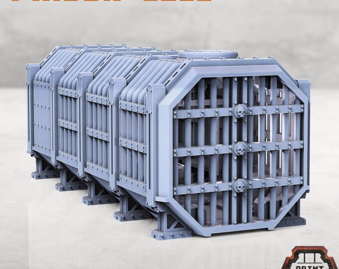 Prison Cell Shipping Container Building Colossus Heavy Truck Compatible ...