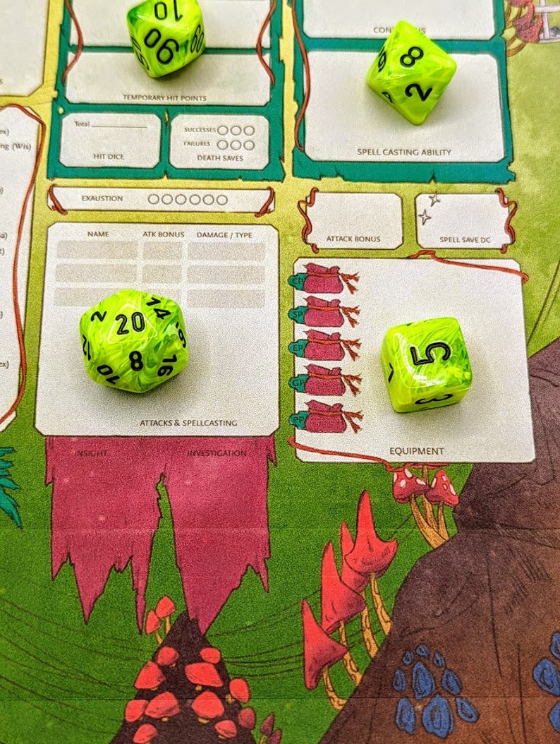 Goblin Caves Custom Character Sheet for Dnd 5e Dungeons and - Etsy Hong ...