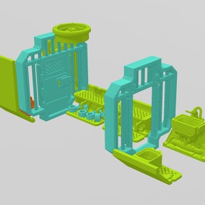 Prison Cell Shipping Container Building Colossus Heavy Truck Compatible ...
