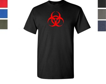 Biohazard T Shirt - Etsy