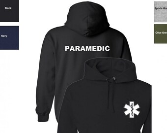 Paramedic Hoodie - Etsy