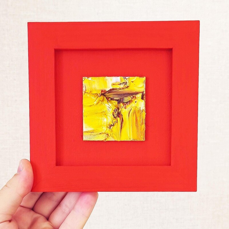 Small Abstract Art - Etsy
