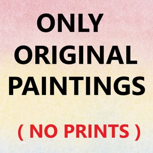 Woman Painting Original Art Abstract Portrait Girl Hand Painted ...