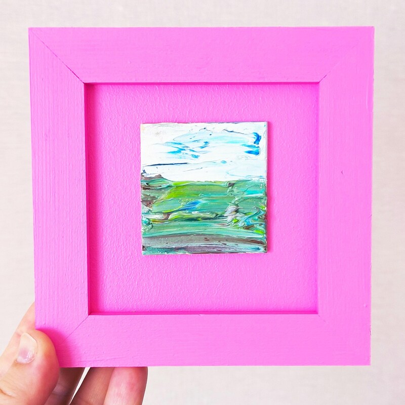 Small Abstract Art - Etsy