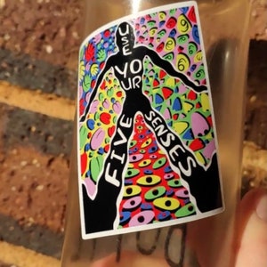 Grounding Earthing Calming Sticker Pack, Anxiety Coping Reminder Mental ...