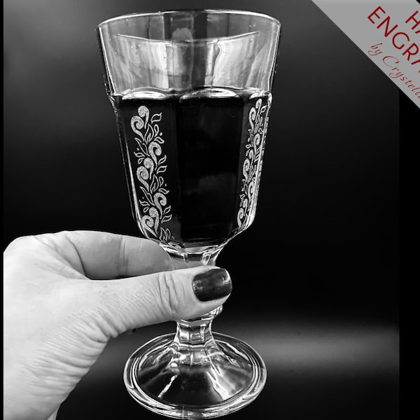 Gothic Wine Glasses - Etsy