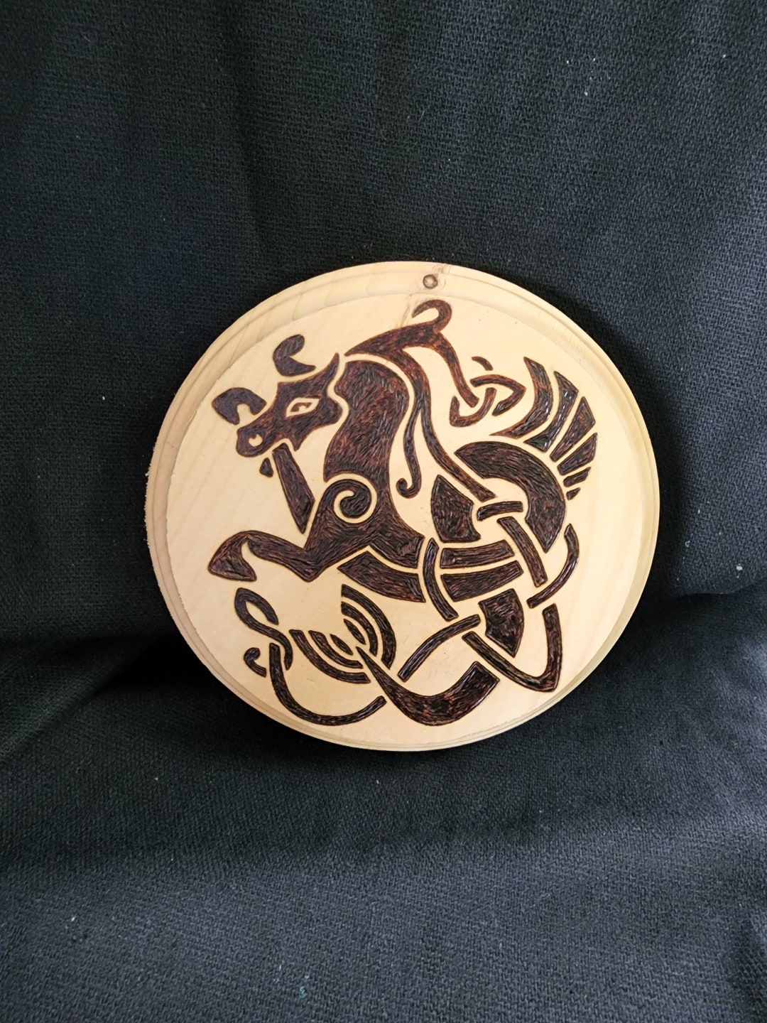 Merhorse Celtic Pyrography - Etsy