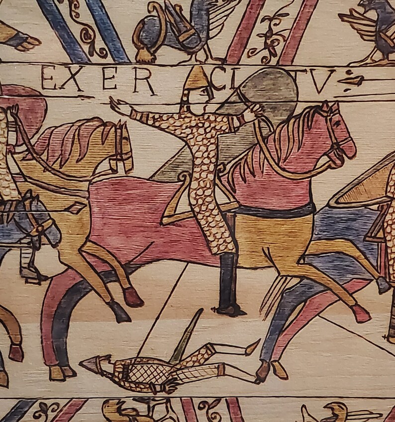 Bayeux Tapestry Art Print - Etsy