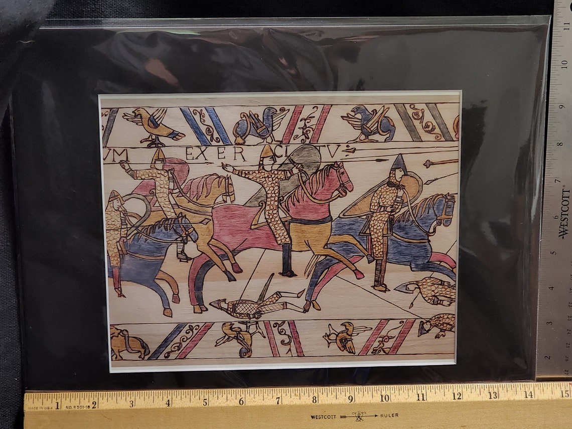 Bayeux Tapestry Art Print - Etsy