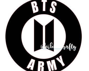 BTS Logo: ARMY SVG - Etsy