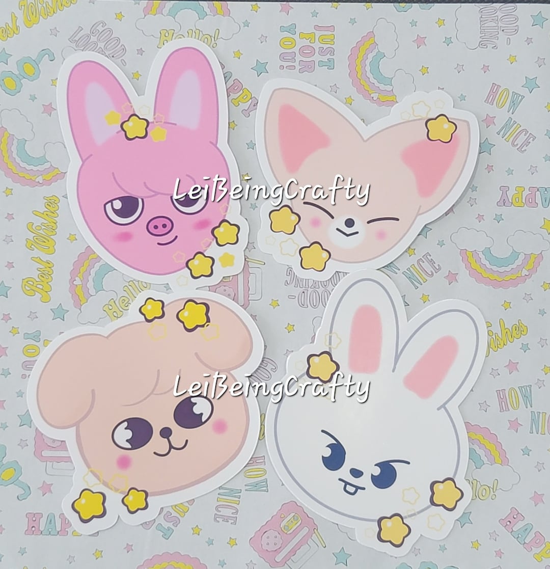 Straykids Skzoo Inspired Stickers - Etsy