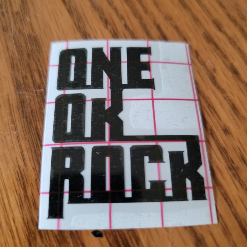 One Ok Rock Vinyl Sticker Decal - Etsy