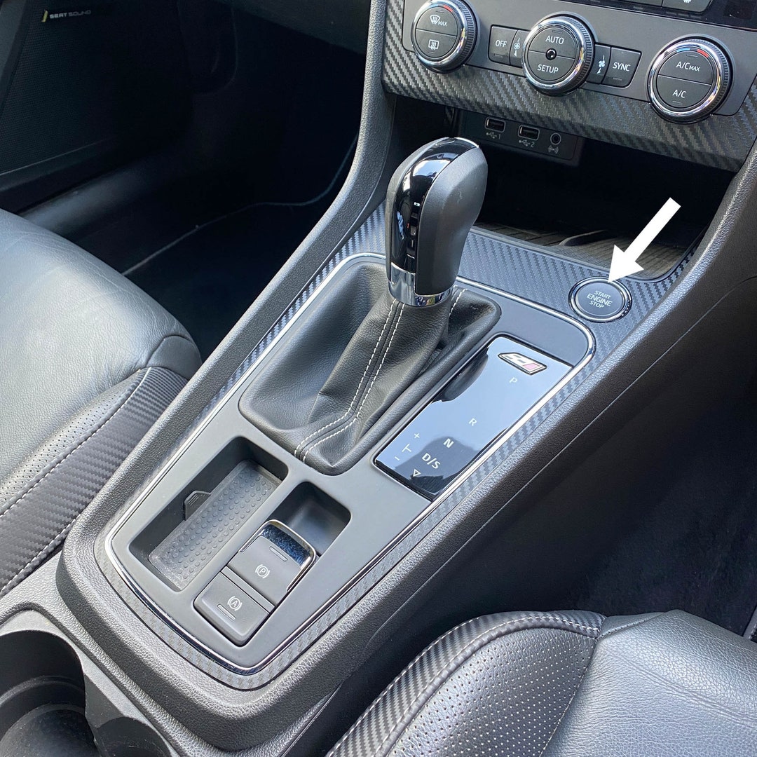 EZM Cockpit Trim Overlay Kit for Seat Leon MK3.5 Cupra - WITH Push ...