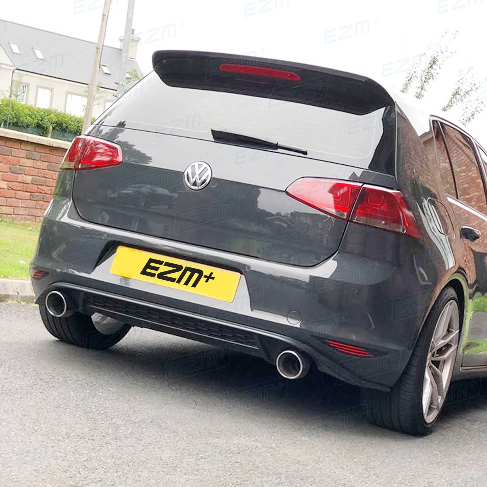 EZM Rear Bumper Reflector Vinyl Decals X 2 for VW Golf MK7 Gti / Gtd - Etsy